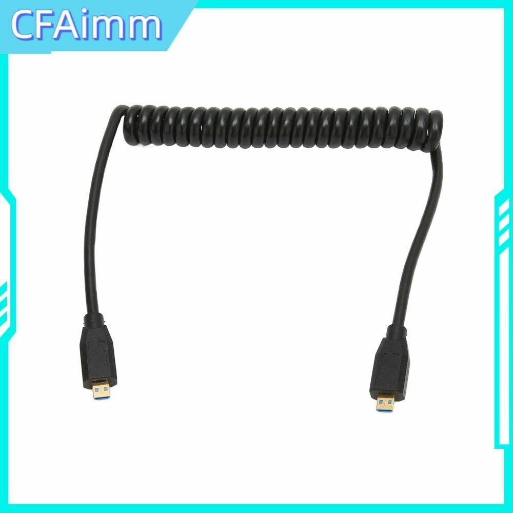 HDMI кабель Micro, 8K 60Hz, спиральный, для планшета, камеры