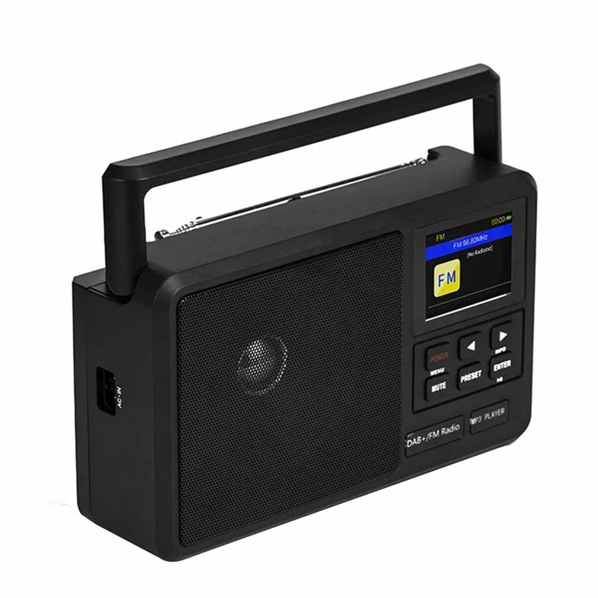 Портативное сетевое радио DAB+FM Радио Беспроводной Bluetoothдинамик