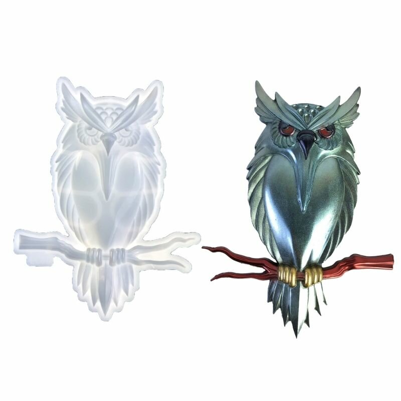 (1 шт.) Сова Силиконовая форма