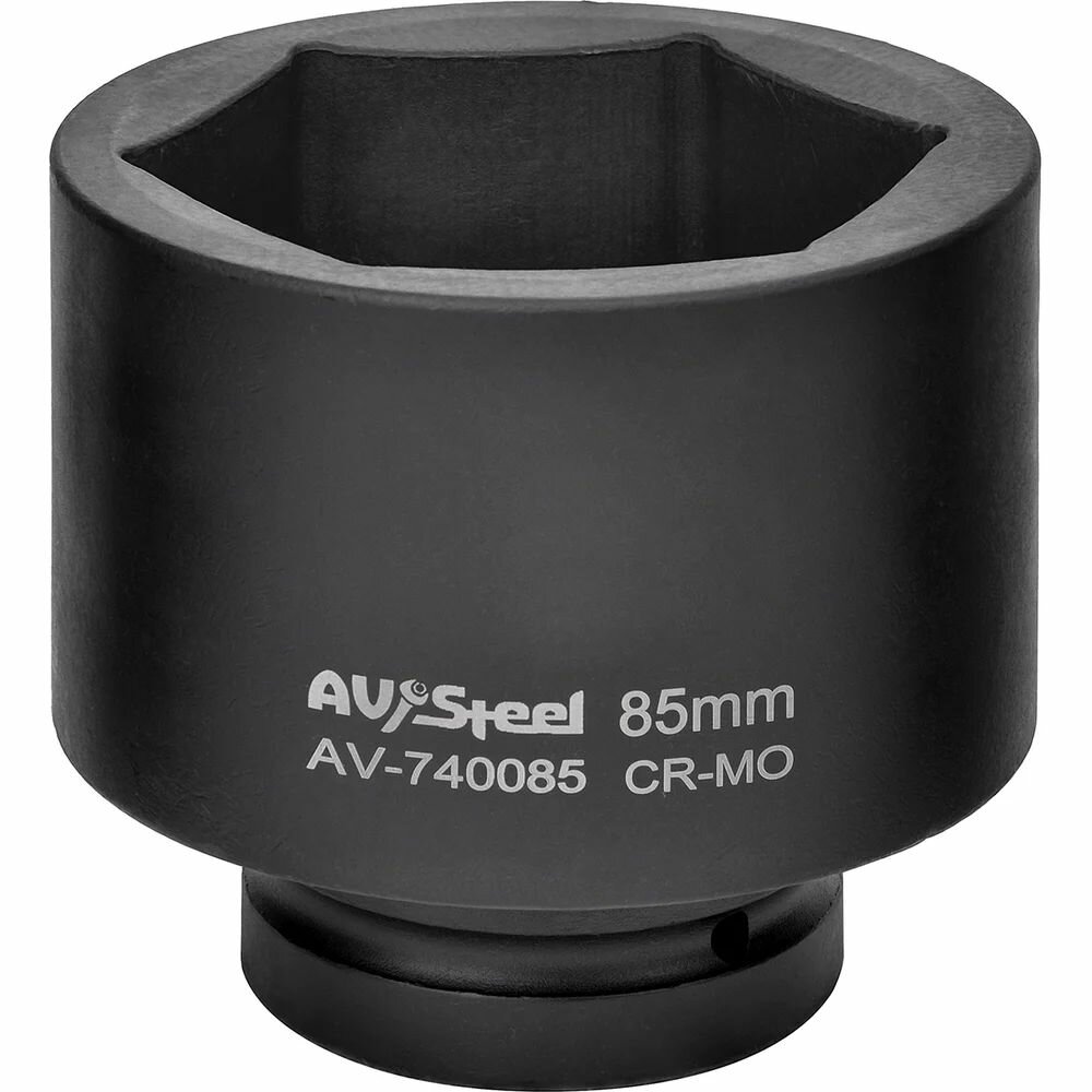 Головка ударная шестигранная (85 мм; 1DR) AV Steel AV-740085