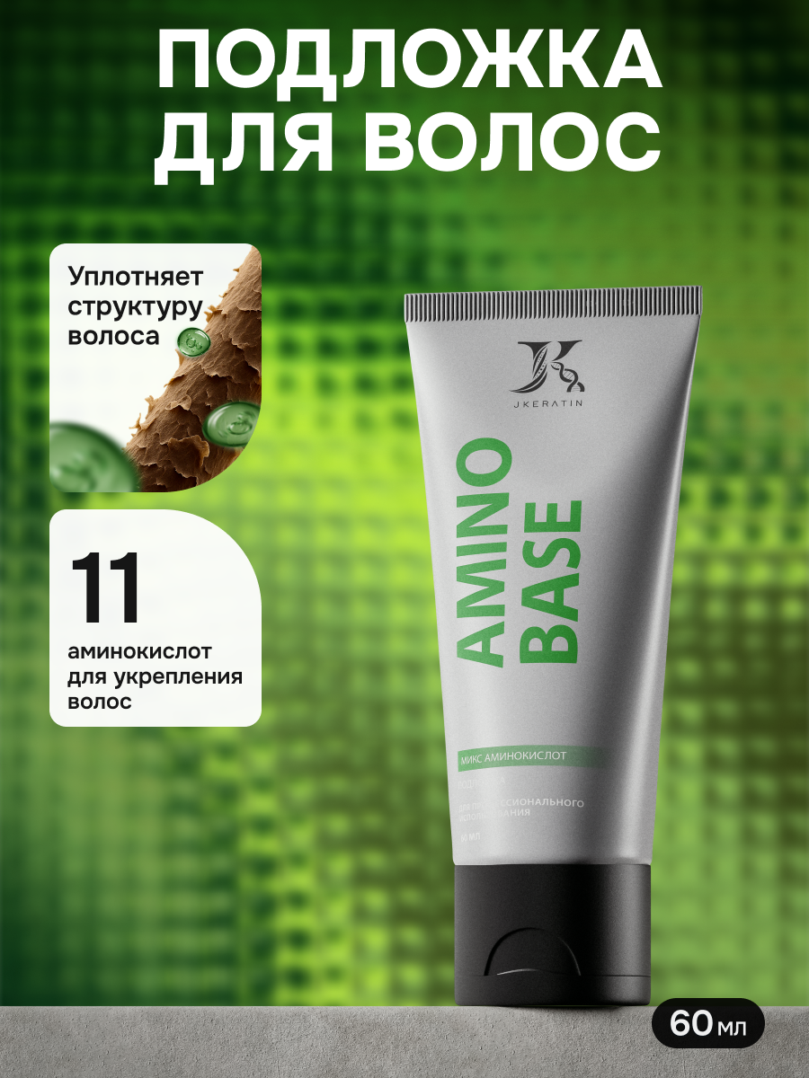 Amino Base Подложка для кератинового выпрямления волос 60 мл