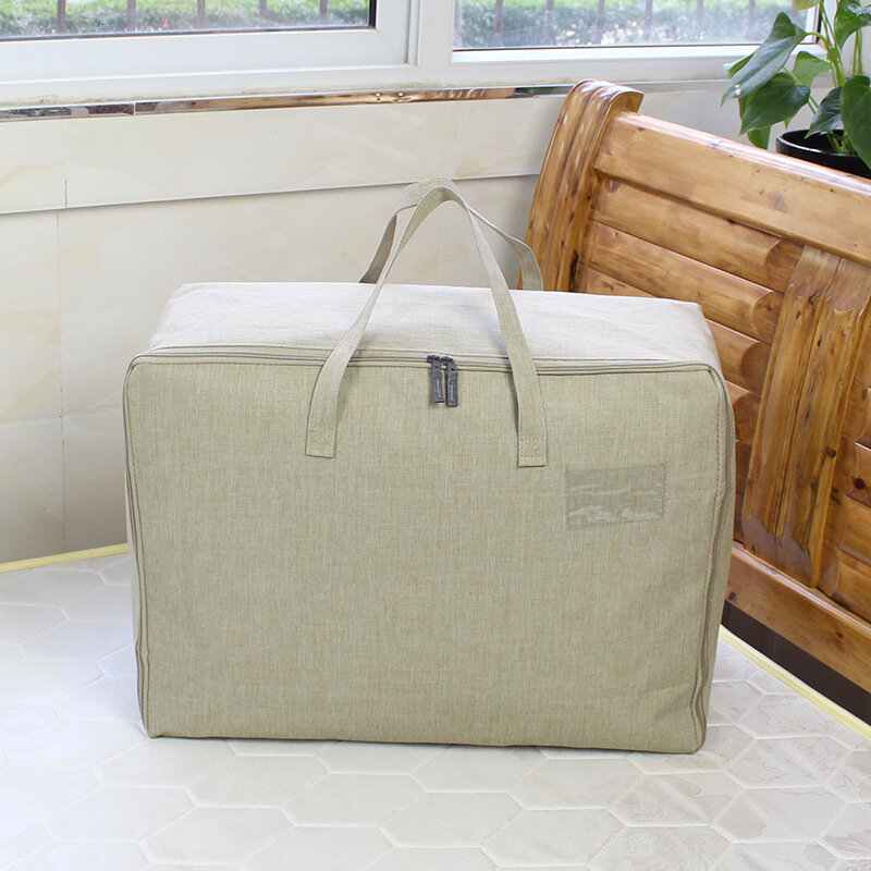Заводская очень большая утолщенная домашняя сумка для хранения Движущаяся дорожная сумка для хранения Ткань Оксфорд