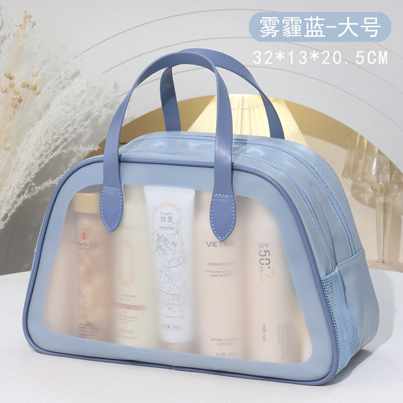 Косметичка портативная Женская дорожная сумка высокого вида большой емкости новая высокая водонепроницаемая сумка для