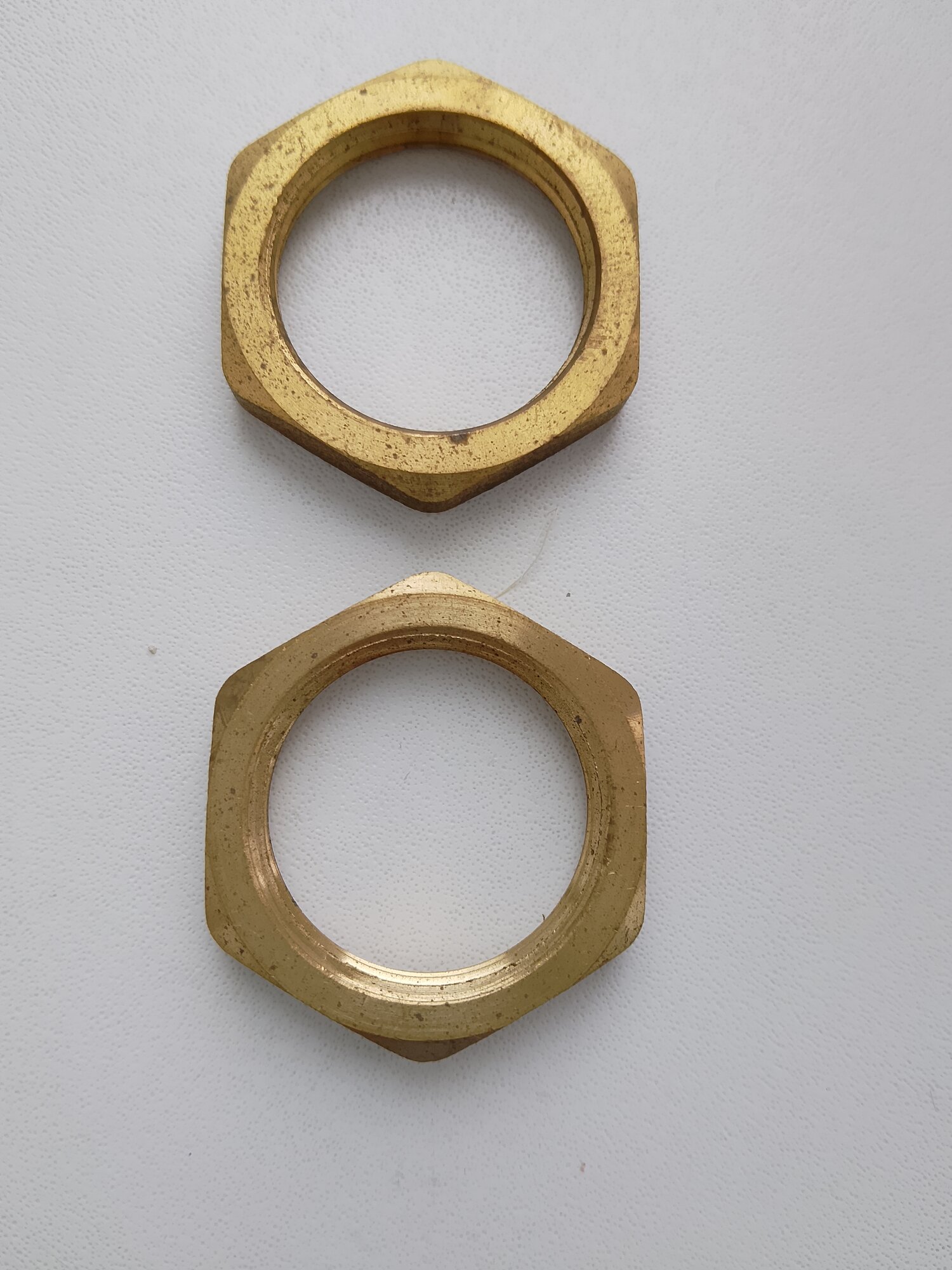 Контра-гайка латунь 3/4 , в комплекте 2 шт.