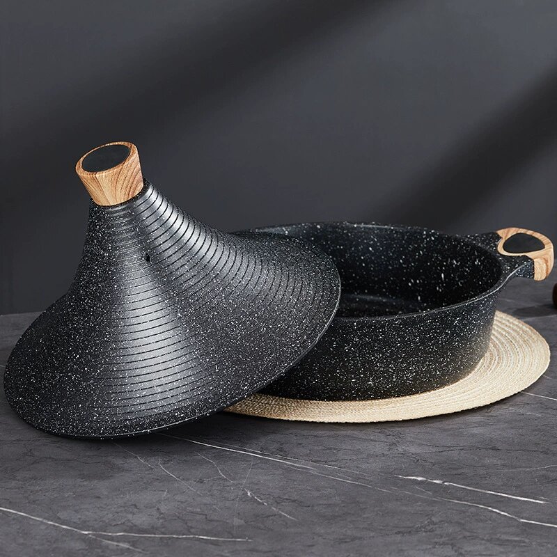 Тажин, Алюминиевый сплав, Специальная кастрюля для супа，4.2 л, 28 см