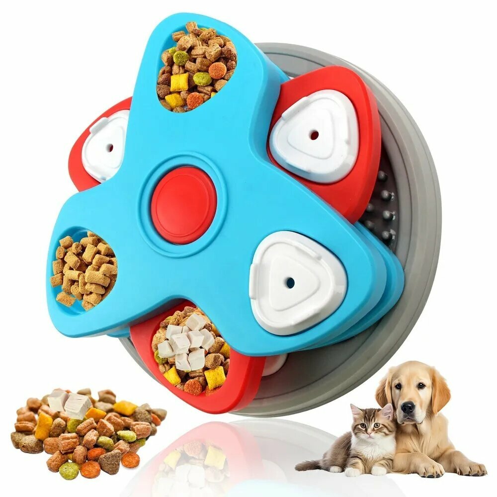Игрушка для собак развивающая интерактивная кормушка