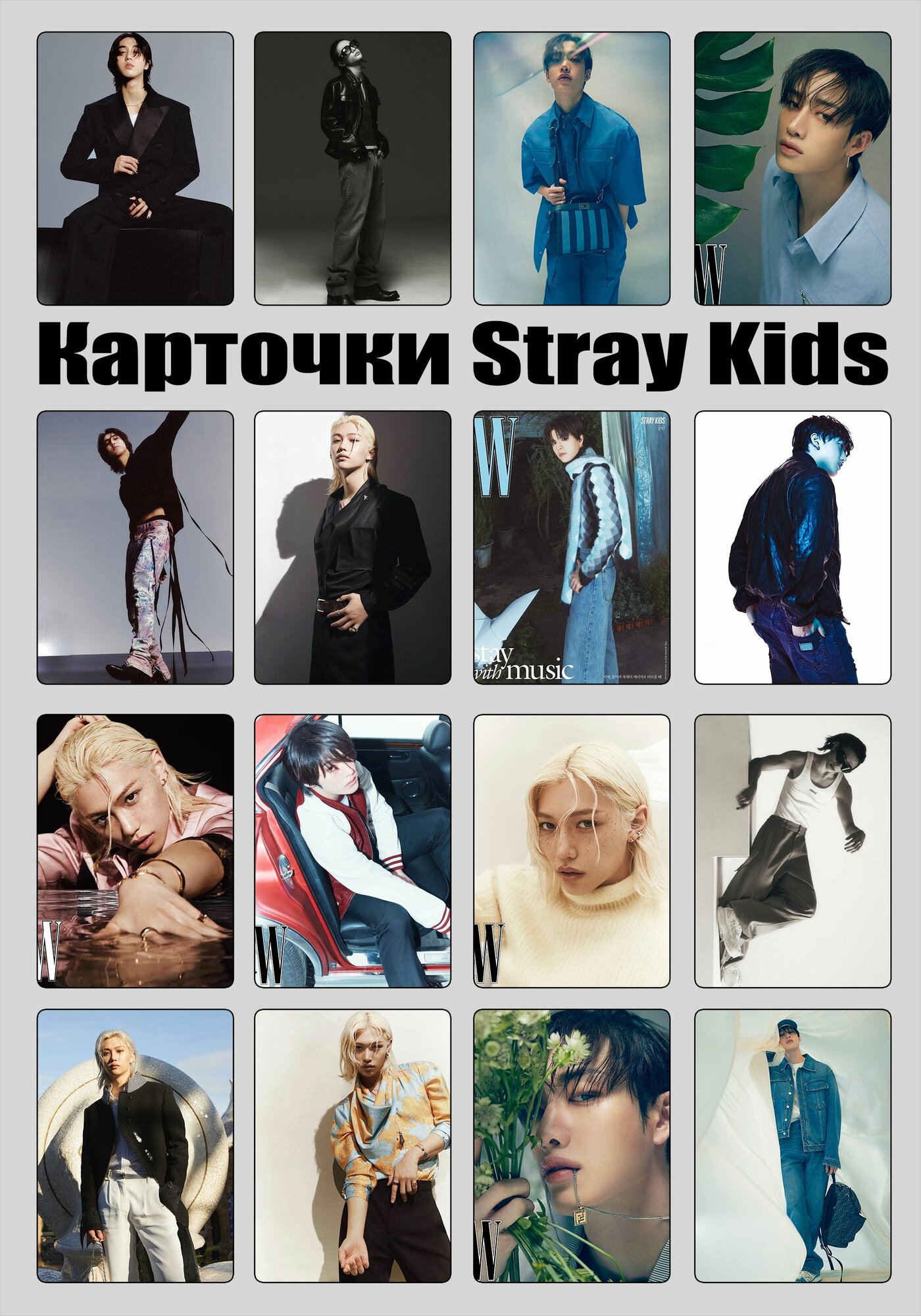 Карточки стрейкидс, Stray kids