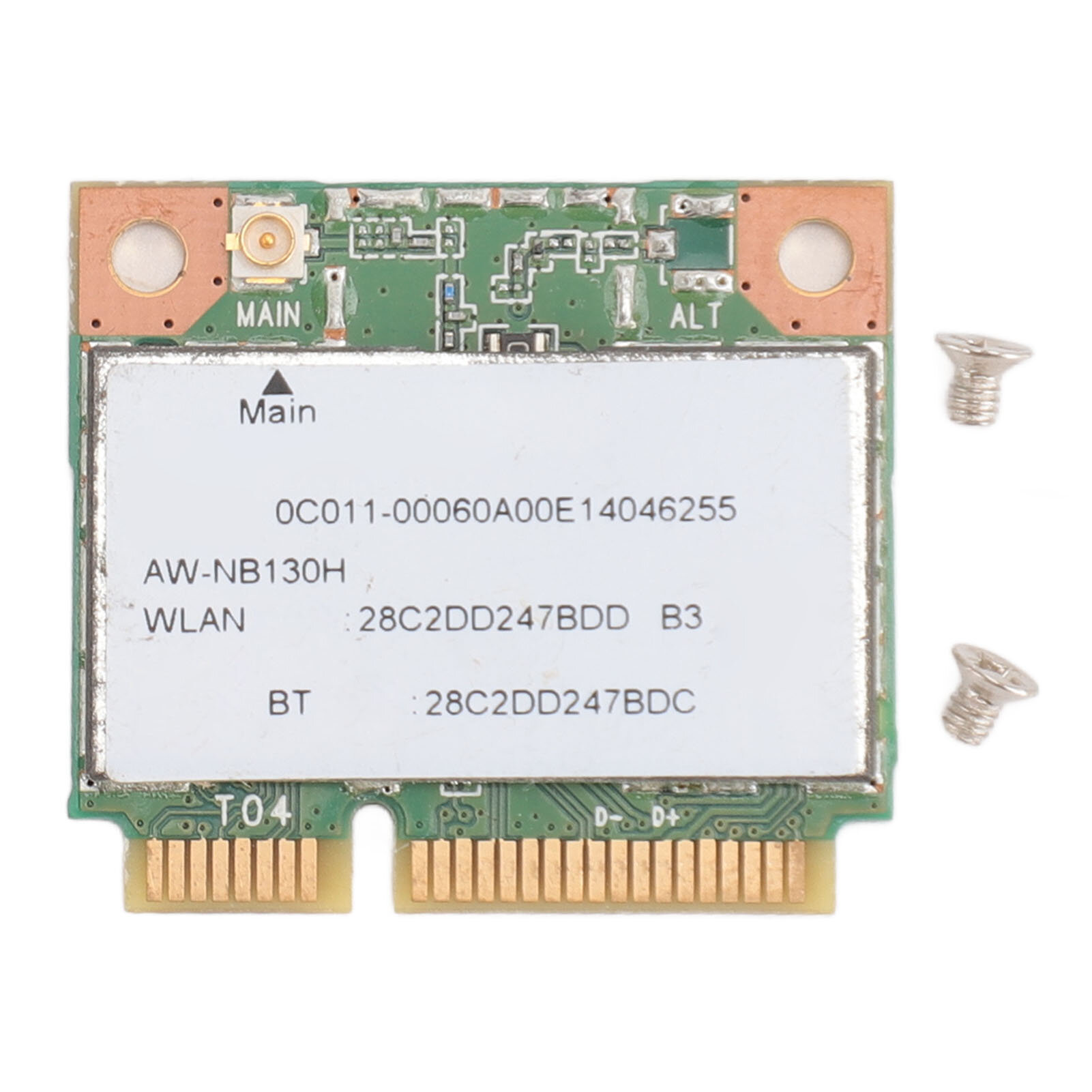 AW NB130H QCWB335 MINI PCIE NETWORK CARD Bluetooth 4.0 150 Мбит / с. Адаптер сетевой карты Wi -Fi для Windows XP 7 8 10