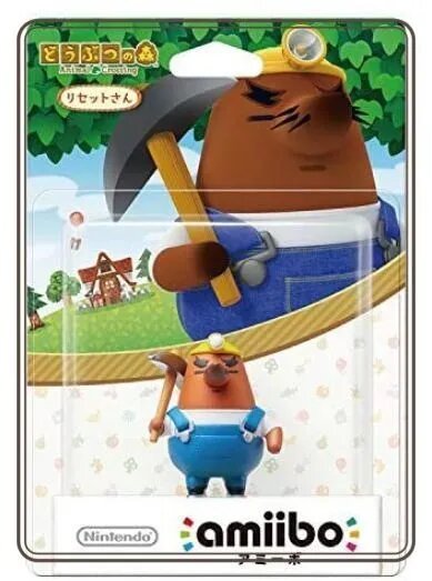 Фигурка Amiibo Nintendo Animal Crossing Resetti Ресетти
