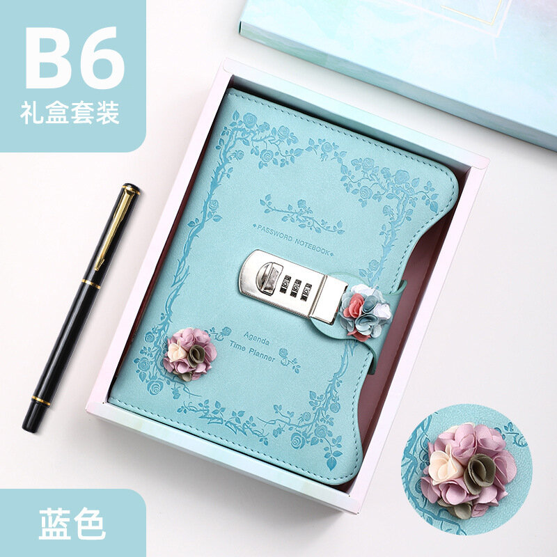 Книга паролей с замком, креативный дневник, утолщенный блокнот для студенток, канцелярские принадлежности, записная книжка с созвездиями