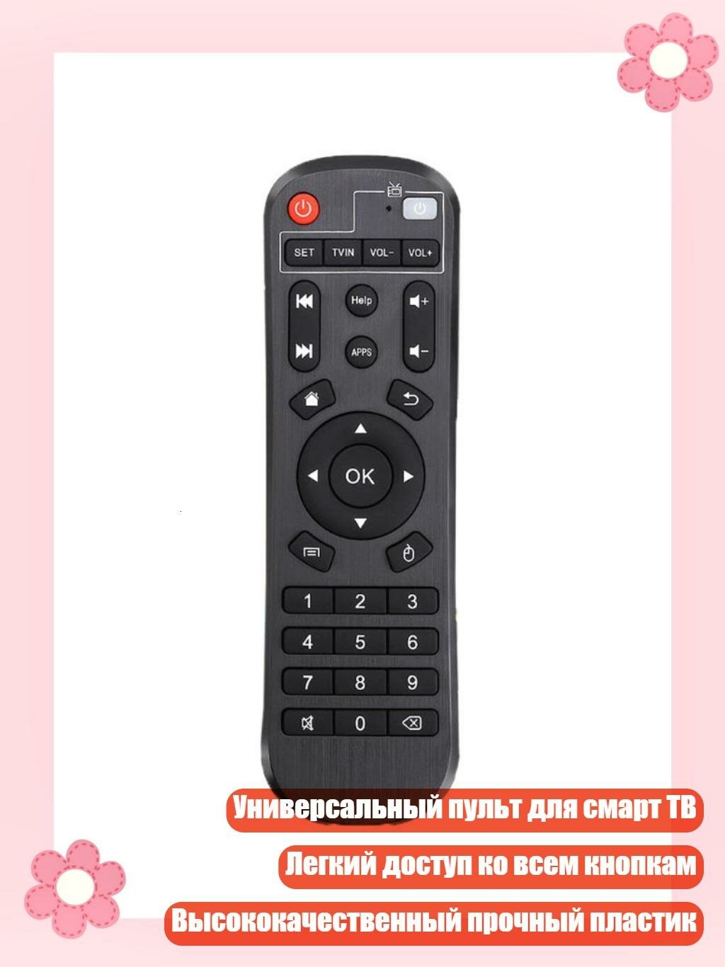 Универсальный пульт ДУ для Smart TV BOX H96