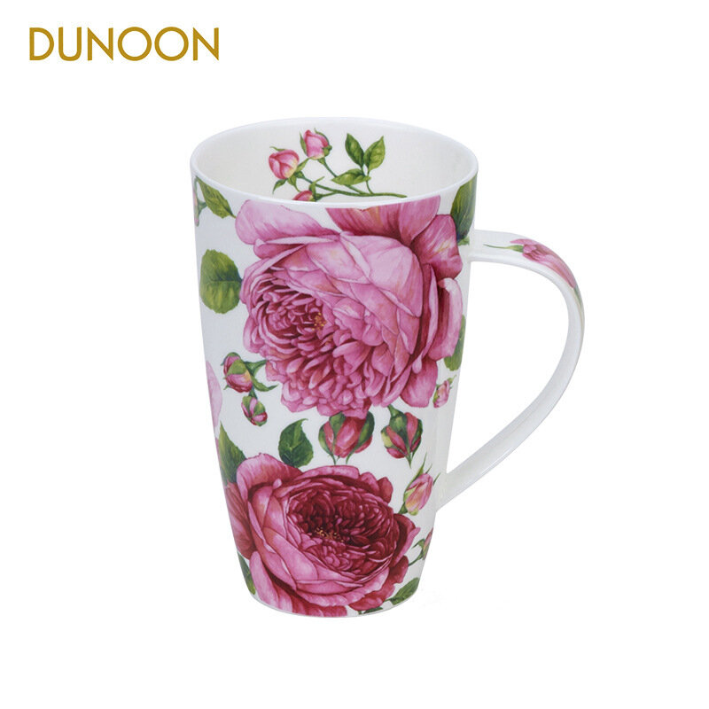 Кружка DUNOON Dan Nong из костяного фарфора для женщин, высокая эстетика, большая емкость, домашняя керамическая чашка для послеобеденного чая