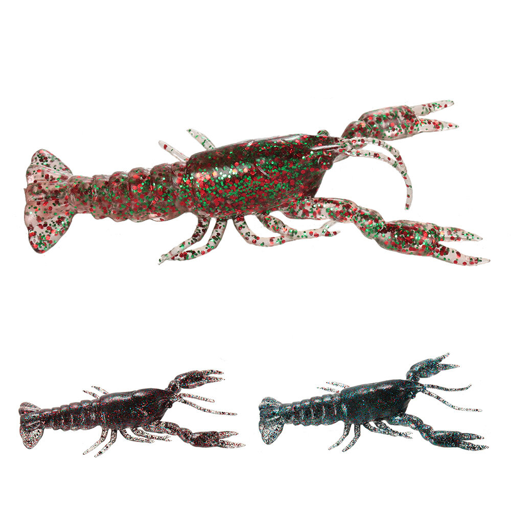 Искусственная приманка Lixada 12см/19г: мягкий рак, креветка, клешня 12CM 19G