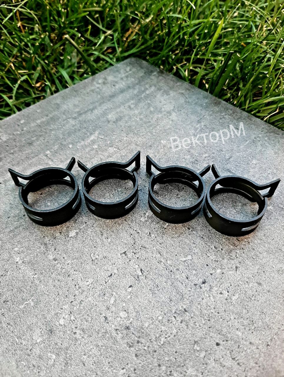 Хомут пружинный автомобильный, 21мм. 4шт.