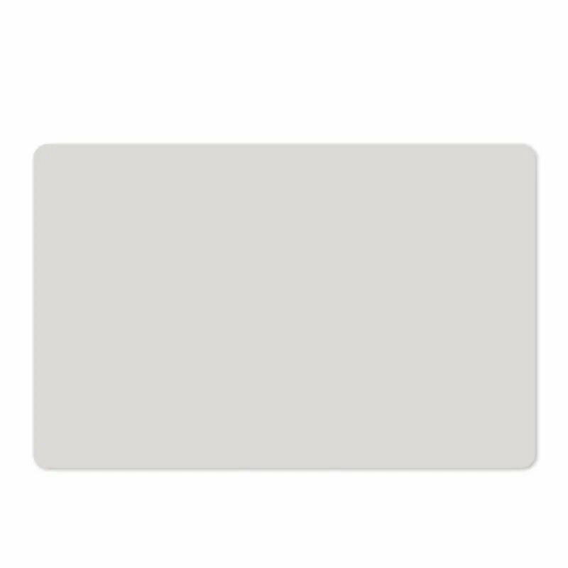 Большой силиконовый коврик для стола 60x40см Термостойкий Защитный коврик для семейных обедов, Morandi light gray