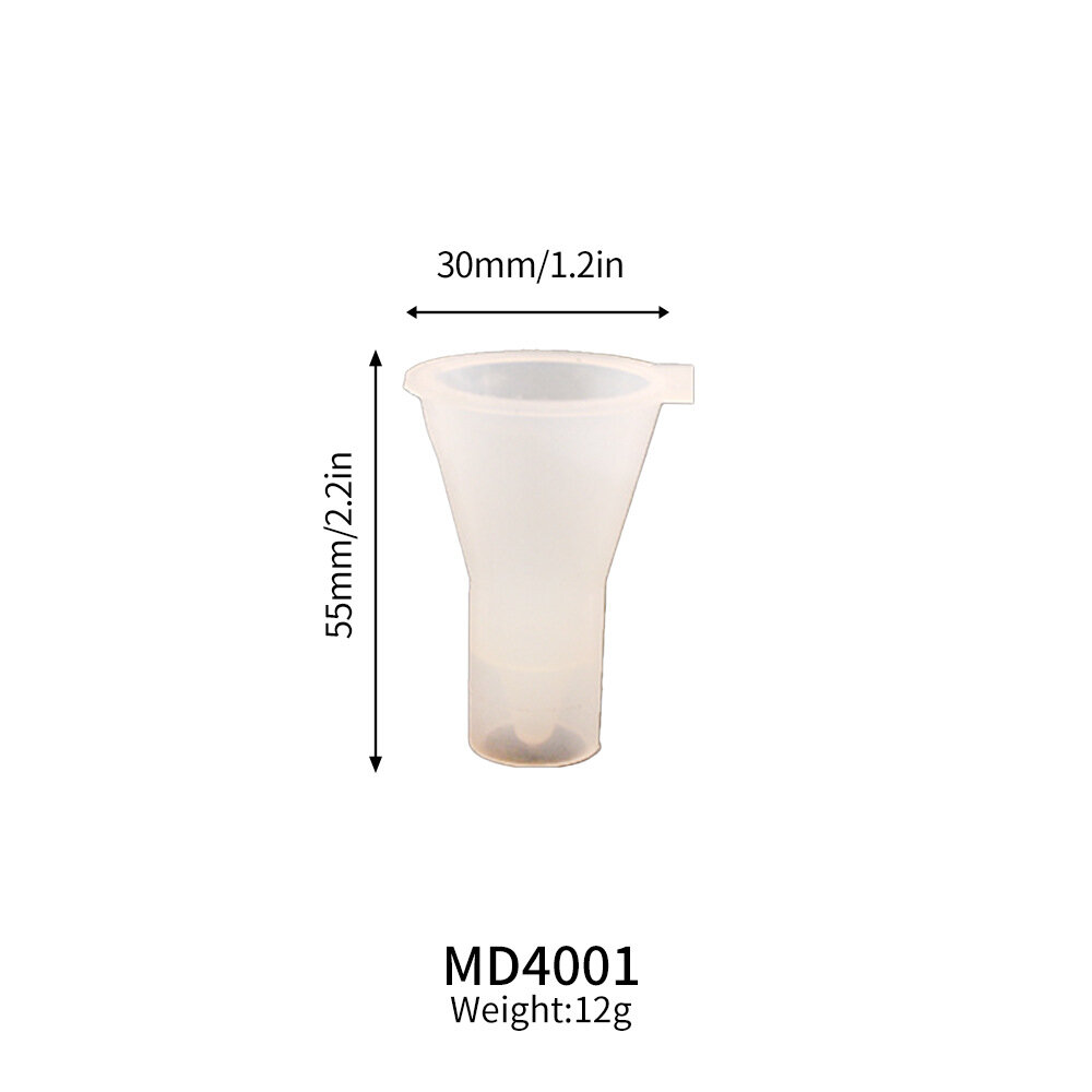 Трансграничный DIY Капля клея форма для свечи конус форма кольцо кулон Смола свеча костюм силиконовая форма Держатель