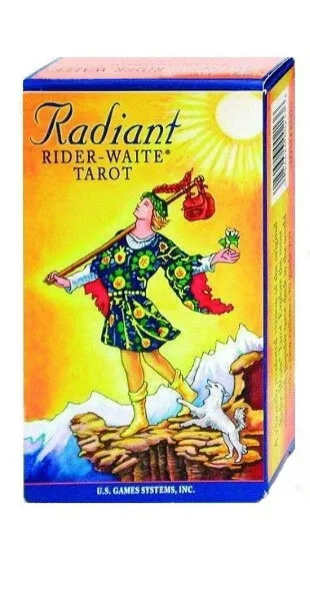 Карты Таро "Radiant Rider-Waite Tarot" US Games / Радужное Таро Райдера-Уэйта 63638 US Games Systems