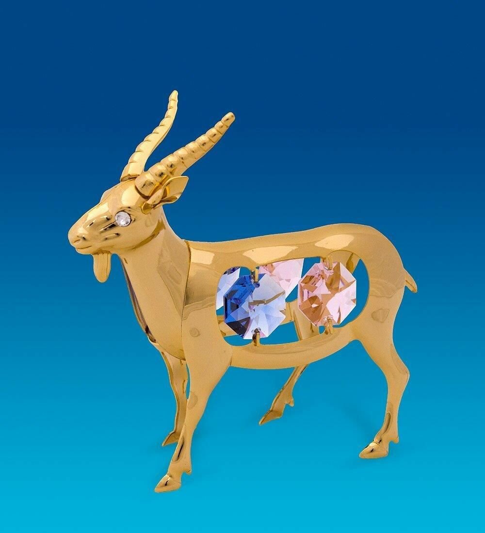 Фигурка Коза с цв. кр. A2036561 Crystal Temptations, Металл, кристалл