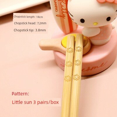 Детские тренировочные палочки для еды из цельного дерева, специально разработанные для малышей и детей ясельного