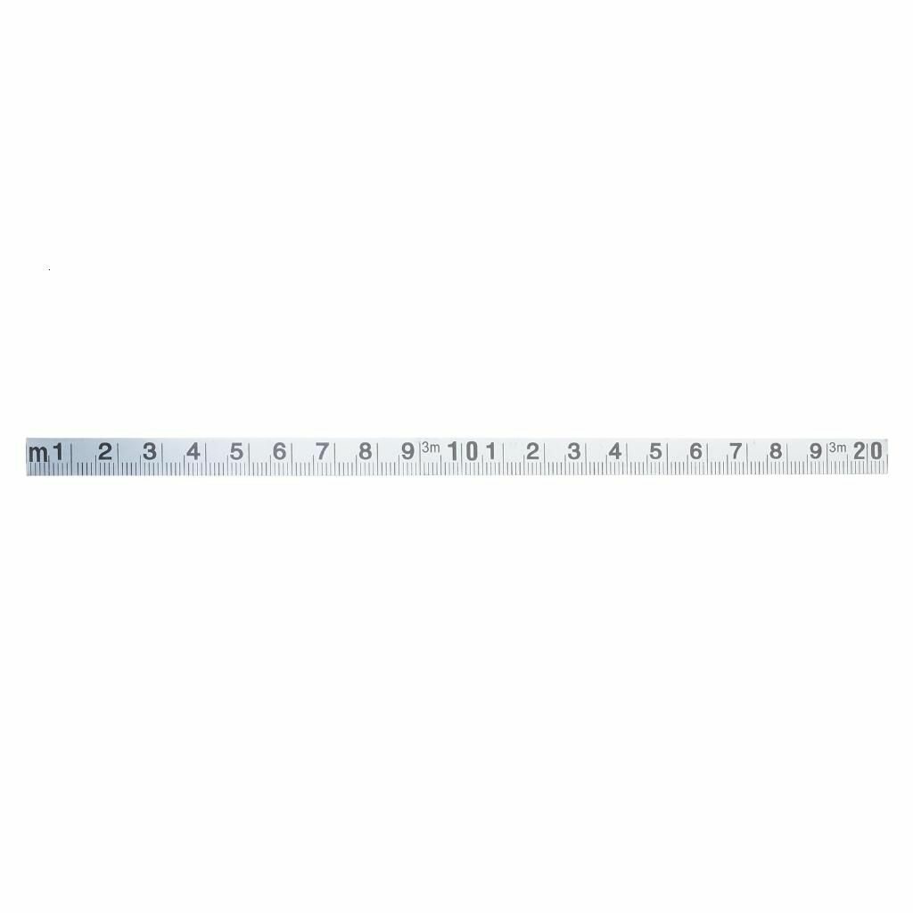 Линейка-рулетка 10 мм, 20 см из нержавеющей стали