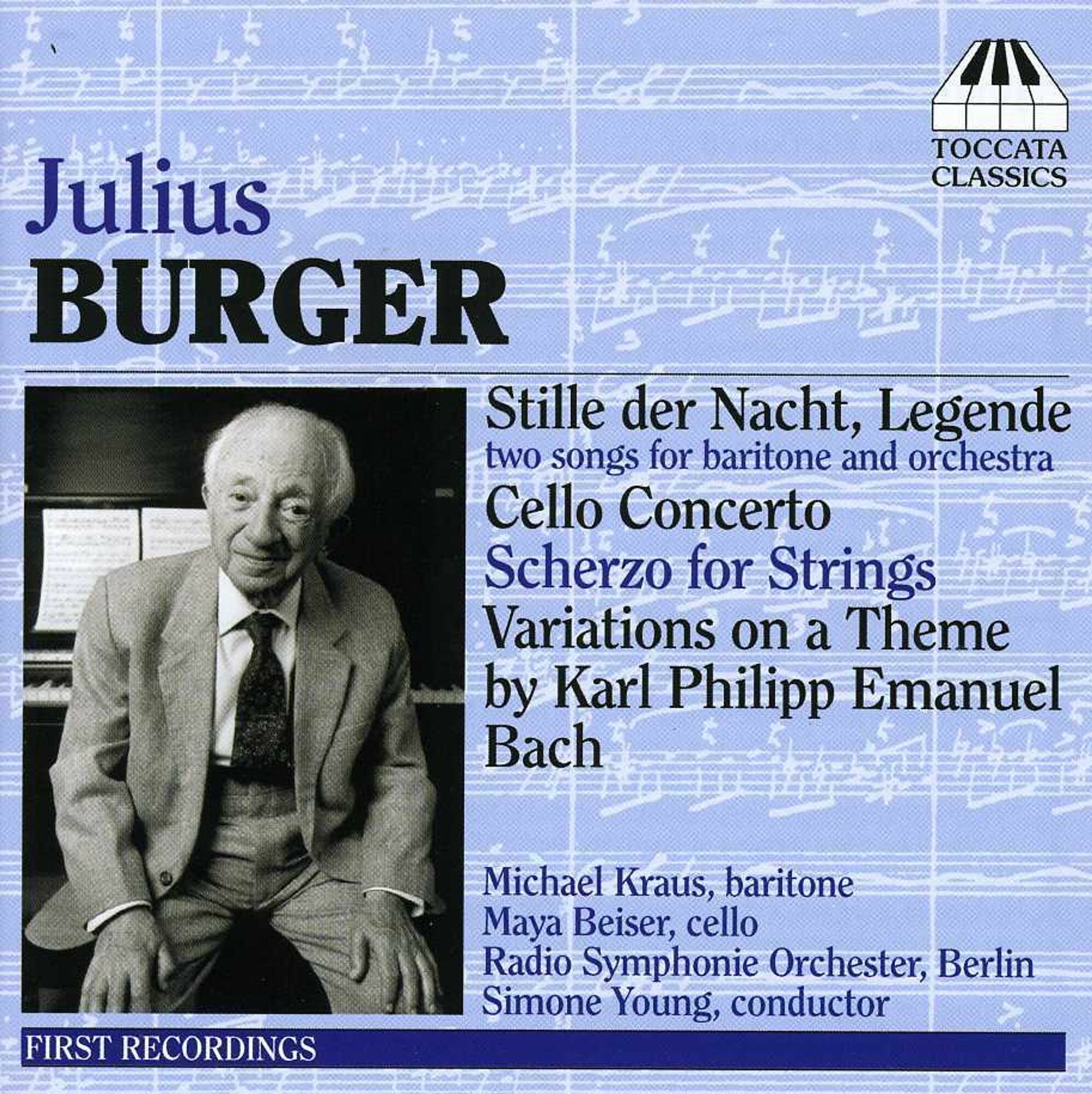 Компакт-диск Julius Bürger (1897-1995) - Orchesterwerke (1 CD)