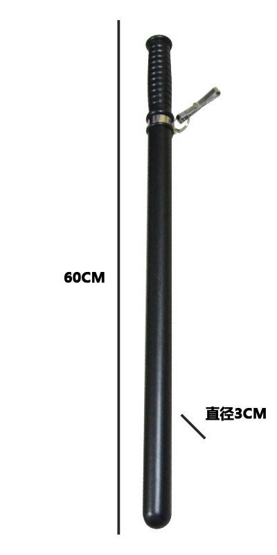 Безопасный анти-бунтовочный стик длиной до бровей, тренировочный стик для боевых искусств, резиновый стик из ПК, патрульный аварийный стик, комбинированный стик