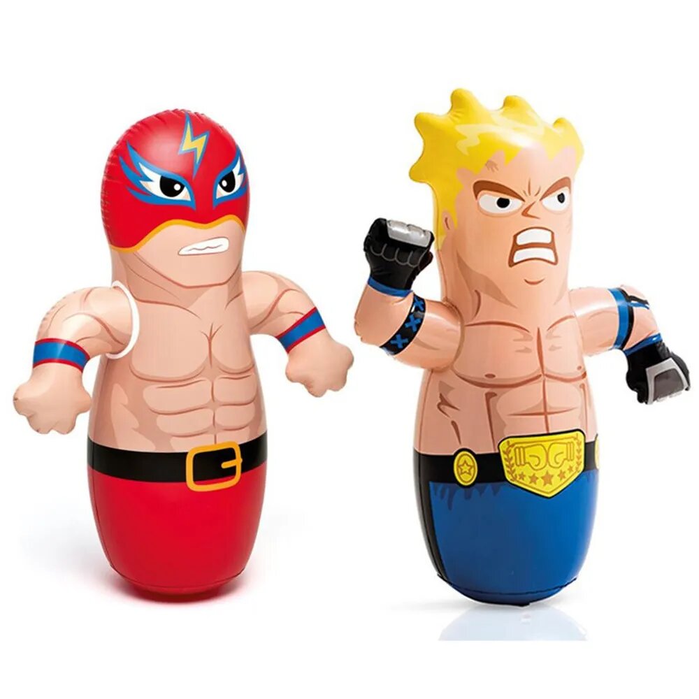 Надувная боксерская груша-неваляшка, Детский мешок с песком, Домашний тренажерный зал, Фитнес-бокс, Игрушка для снятия стресса