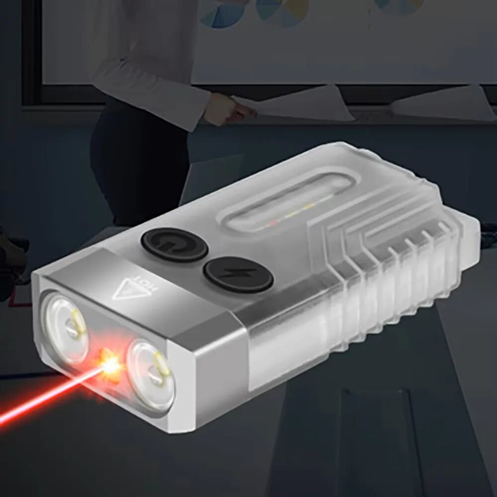 BORUiT V10 1000LM портативный фонарик Белый, V10L