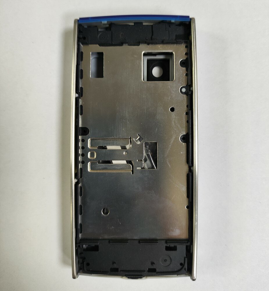 Корпус для Nokia X6-00 + средняя часть (серебро)