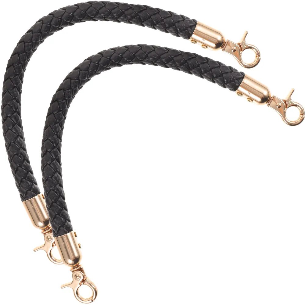 2 Штуки Ручки Для Сумок Из Натуральной КожиDIY Замковые Ручки Для Сумок 31.00X2.00X1.50Cm