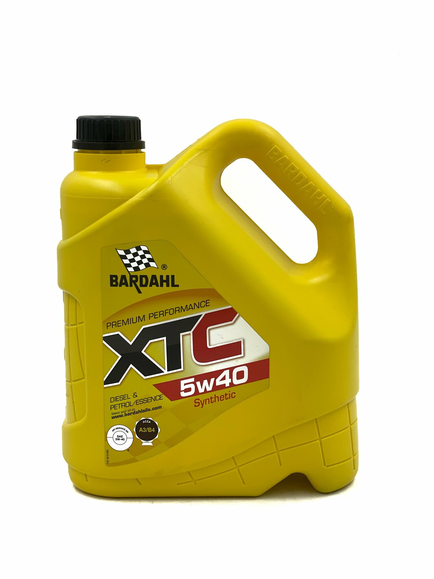 Масло моторное Bardahl XTC 5w-40, синтетическое, 4 литра, для авто