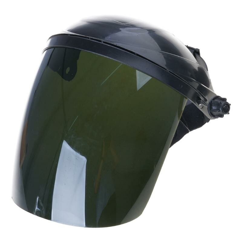 Защитный щиток для лица от удара, Черный - черный топ