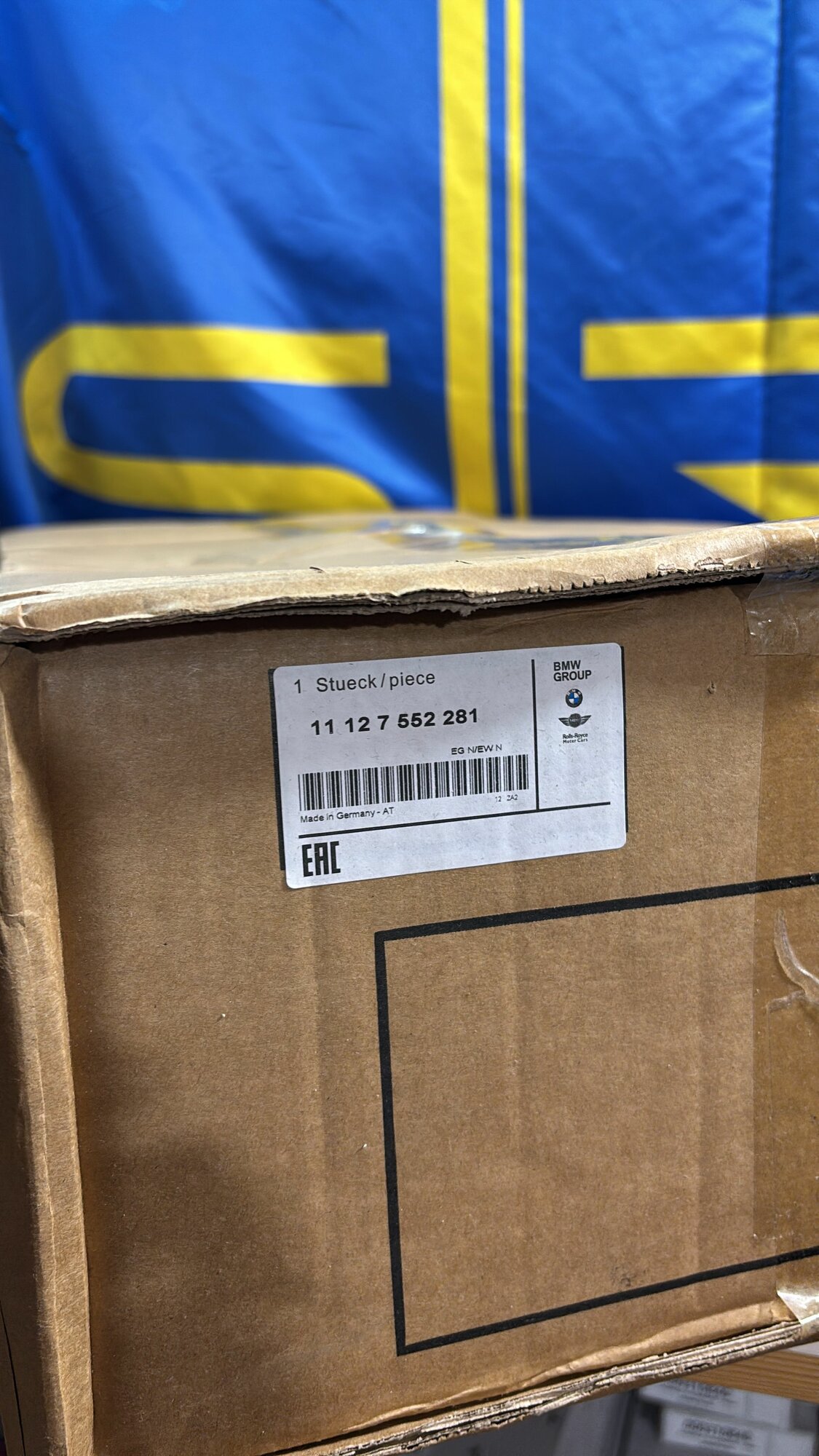 Крышка головки блока цилиндров BMW 11127552281