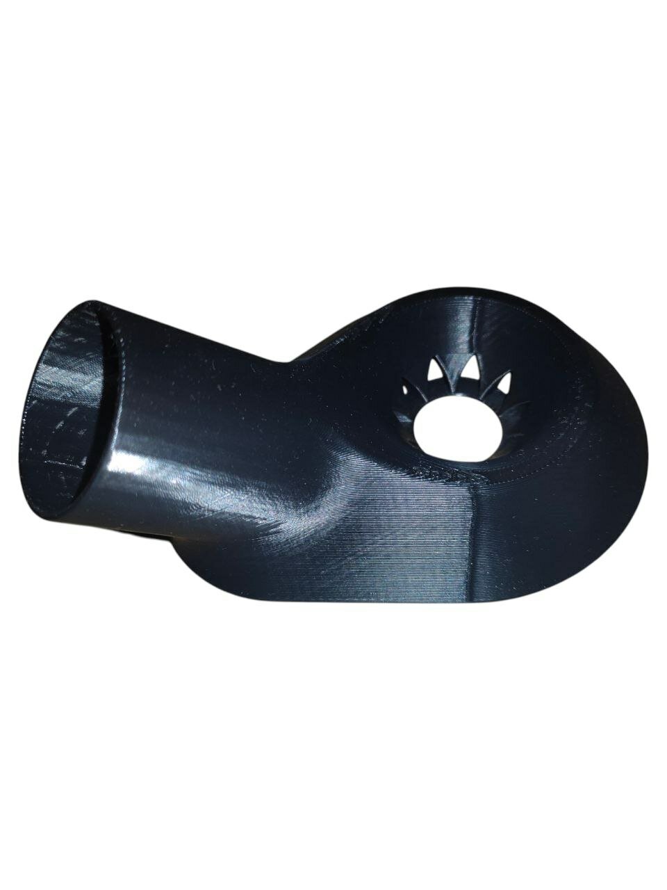 Адаптер для пылеудаления, пылеотвод при сверлении, патрубок 35 мм под шланг пылесоса, PLA