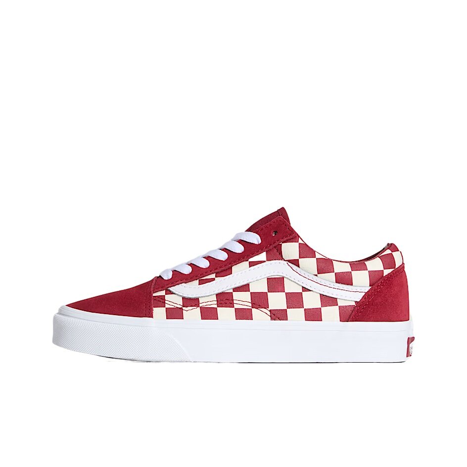 Кроссовки VANS Old Skool, размер EU 36 стопа (22.5CM), красный — фото 1