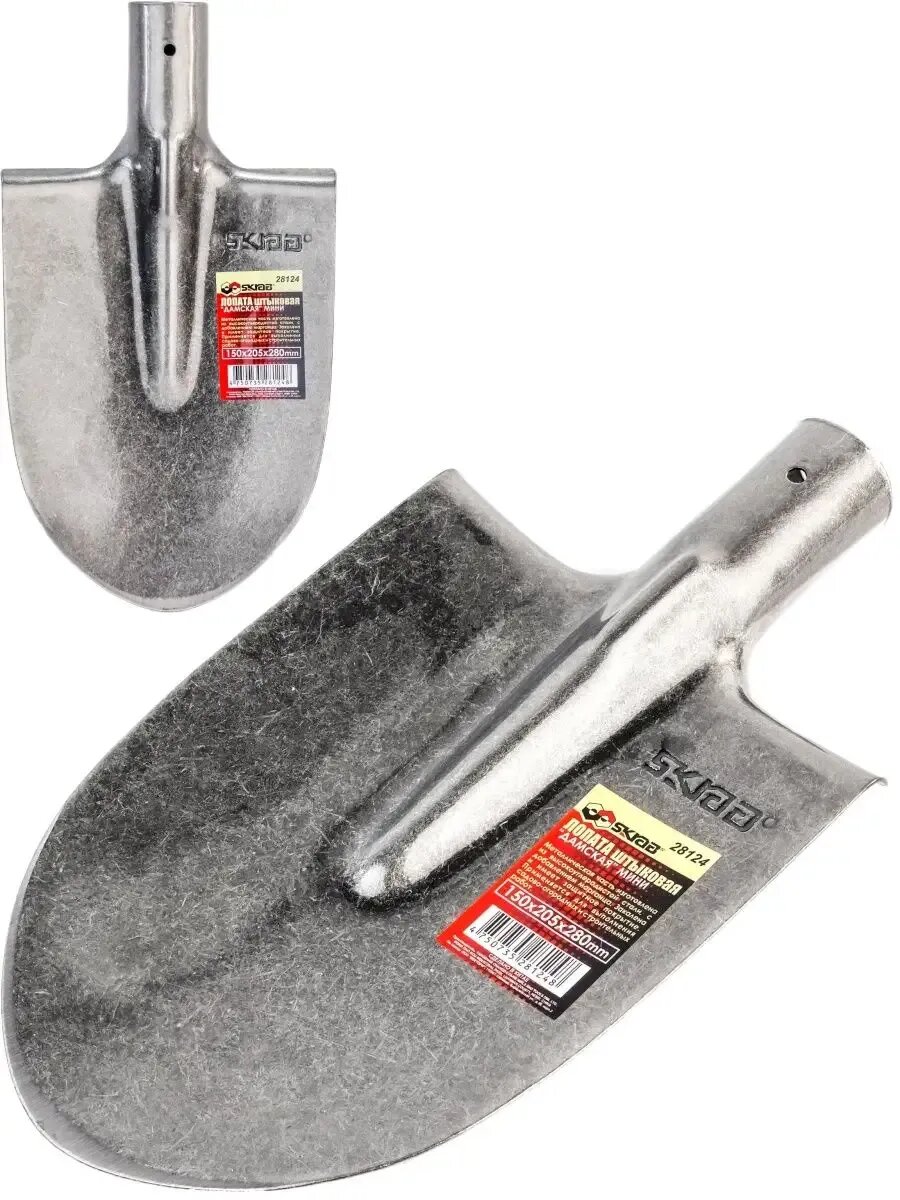 Лопата штыковая свекольная стальная