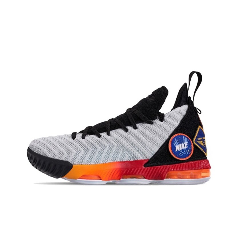Кеды NIKE Lebron 16, размер EU 36 стопа (23CM), черный/серый — фото 1