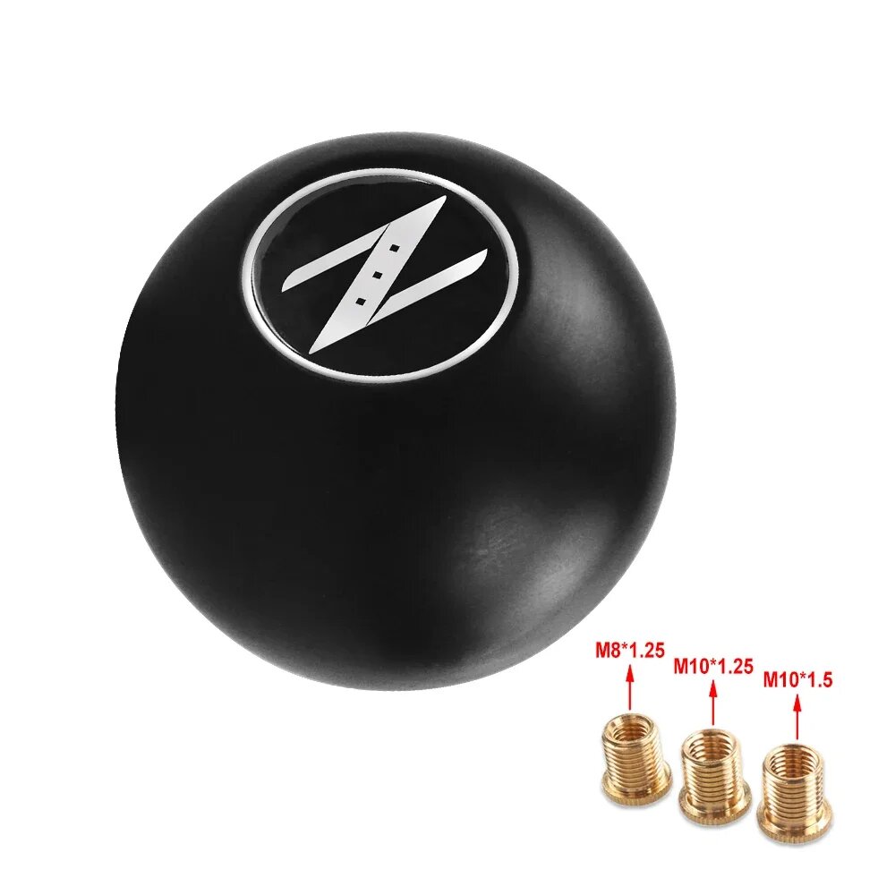 Новая гоночная ручка переключения передач JDM Z в полимерном стиле круглой формы для Nissan Black Z