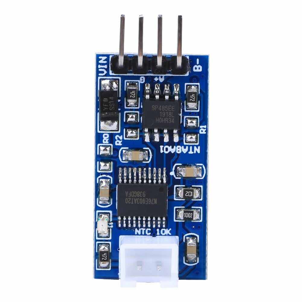 Датчик температуры высокой точности с RS485, NTC 10K 3950, до 247 модулей