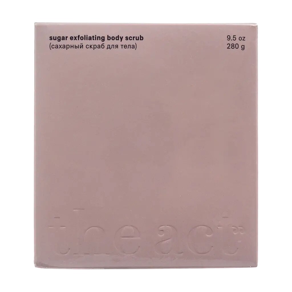 The Act Сахарный скраб для тела 280 г 1 шт