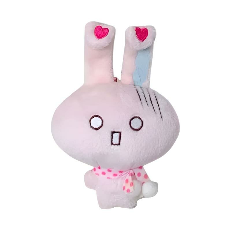 Плюшевый брелок-кролик унисекс RONGRONGXIONG, Laundry Rabbit, Pink Terror Style, 8CM EU
