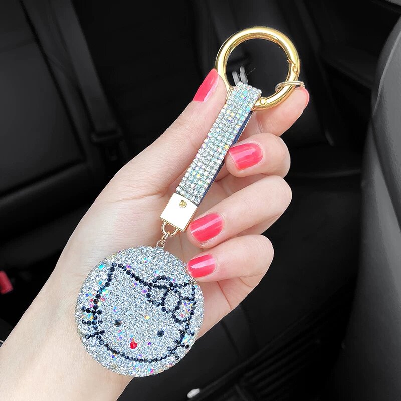 Брелок для ключей от машины, высококачественный креативный металлический декор для сумки, аксессуар для автомобиля,