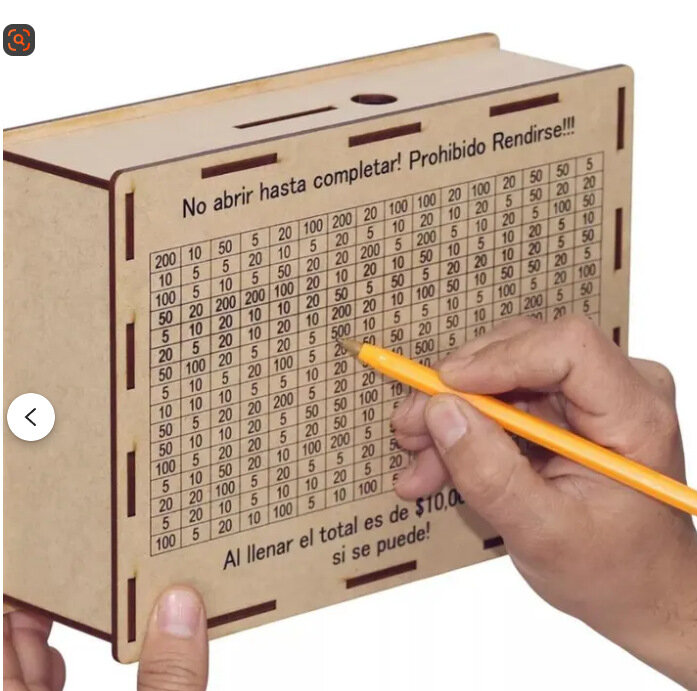 В наличии на Amazon Деревянная копилка Доллар Деревянная детская копилка для сбережений Евро копилка для сбережений Домашний декор