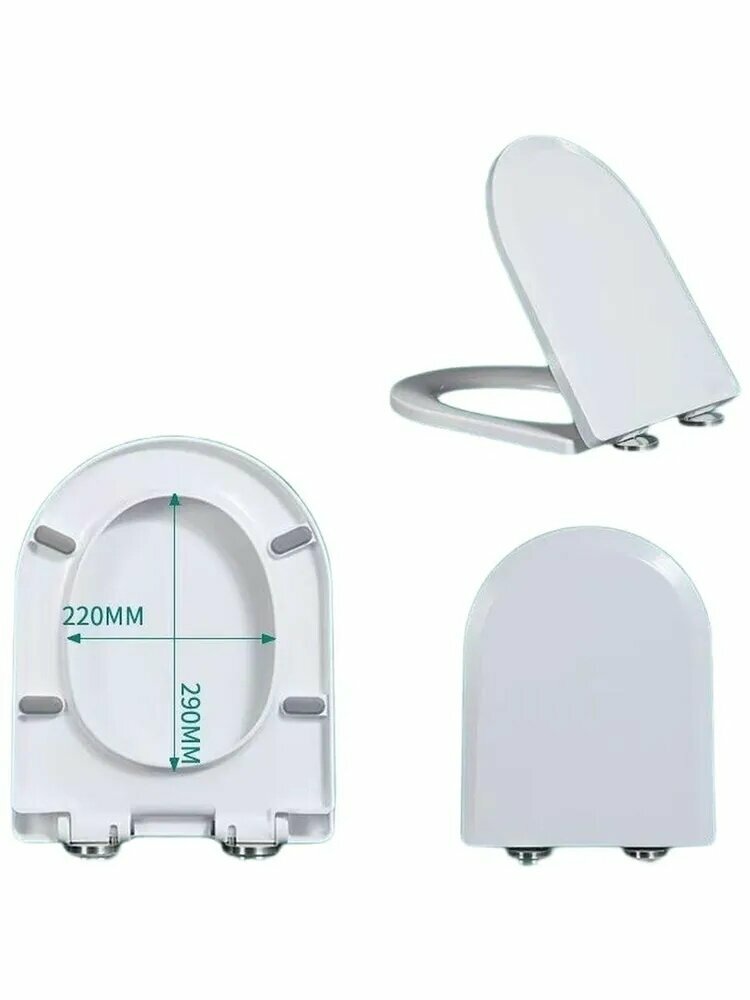 Сиденье для унитаза Sanita Luxe AMALFI Soft Close (микролифт) Art, Best, Fest, Art Flora, Attika, BLANC