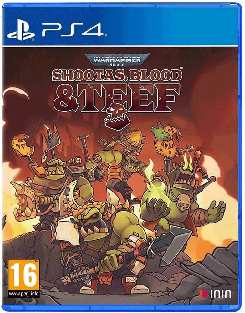 Warhammer 40.000 Shootas, Blood & Teef [PS4, русские субтитры]