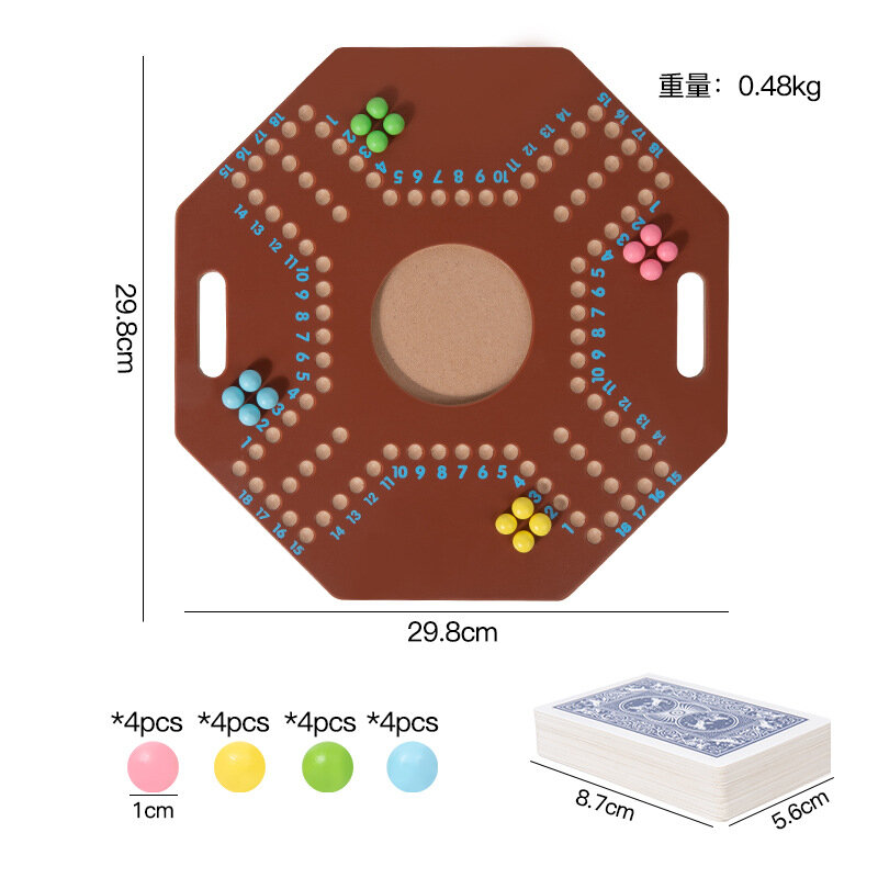 Арабская ближневосточная игра в покер карты Jackaroo настольная игра 2-в-1 Flyer настольная игра семейная деревянная