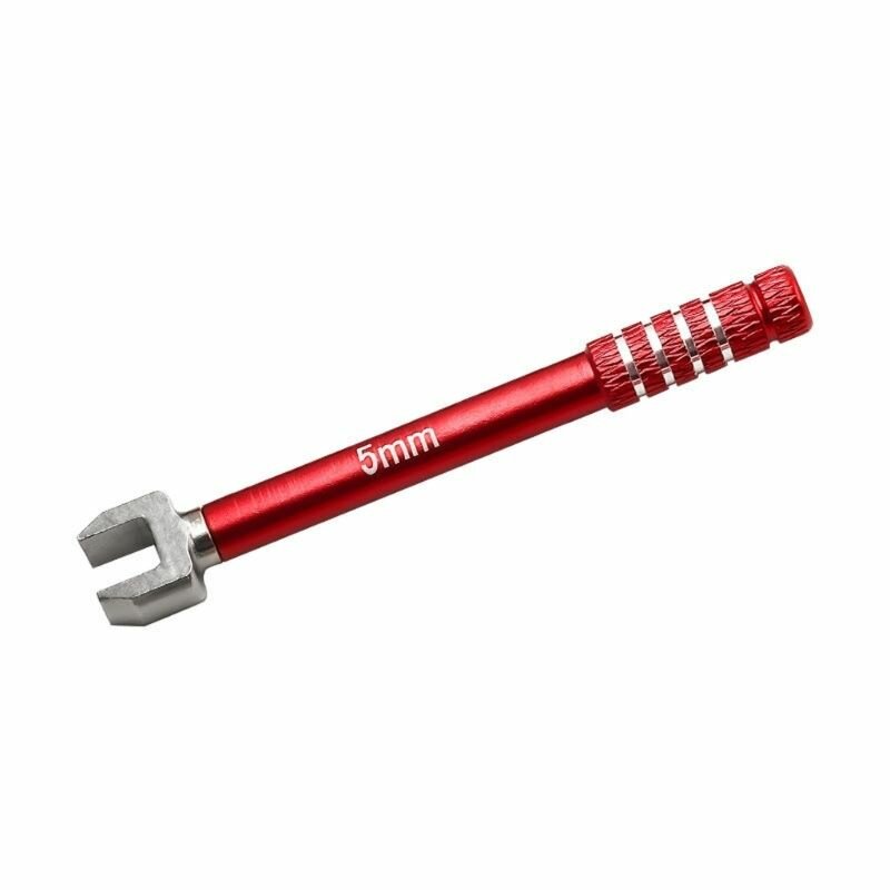 Среднеуглеродистая сталь открытый торцевой гаечный ключ инструмент маневровый ключ-5 мм красный