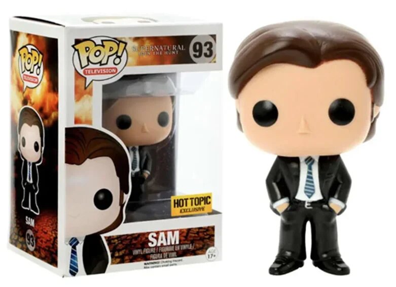 FUNKO POP Сверхъестественное Sam, 93black in box