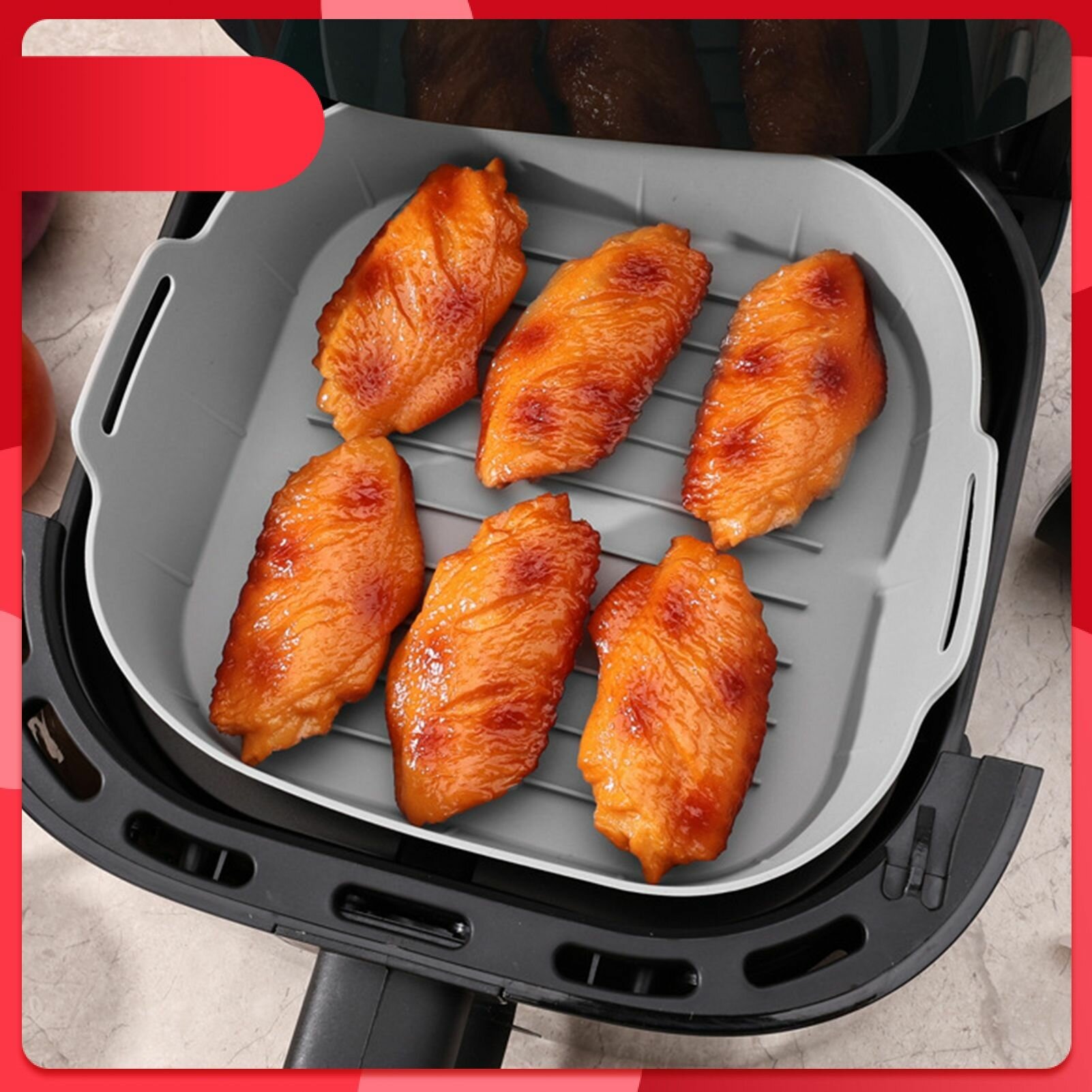 Форма для запекания, Прямоугольная, 15.7 см x 15.7 см, 1 шт