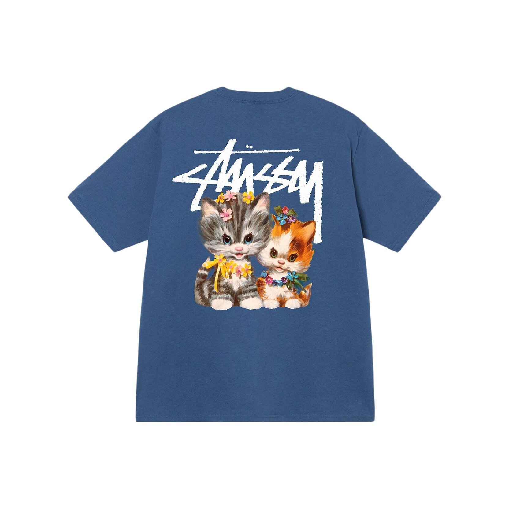 Майка Stussy, размер М, cиний — фото 1
